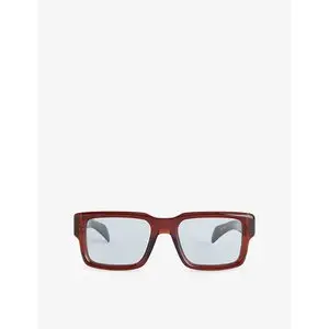 DB EYEWEAR BY DAVID BECKHAM Rectangular Sunglasses - Brown