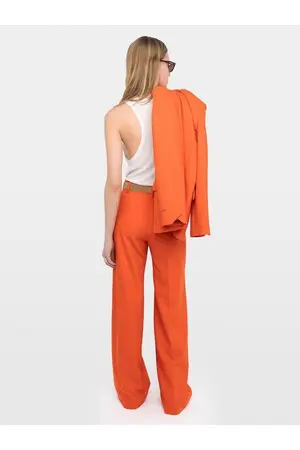 Zadig&Voltaire Tailored Wide Leg Pants - Orange