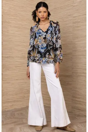 Hale Bob Pleated Blouses