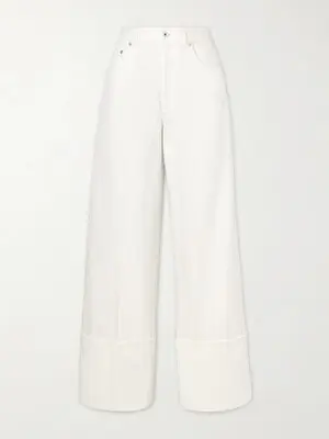 Givenchy Wide-leg Jeans - Neutrals