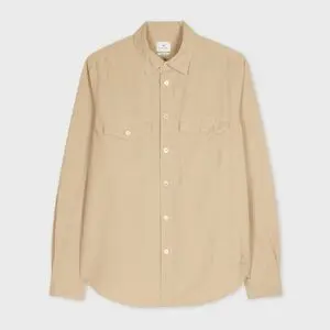 Paul Smith Light Tan Cotton-poplin Overshirt