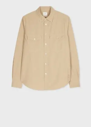 Paul Smith Light Tan Cotton-poplin Overshirt