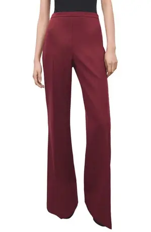 Mango Frill Pants For Women