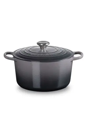 LE CREUSET Signature 6.5-quart Round Enamel Cast Iron Dutch Oven - Oyster
