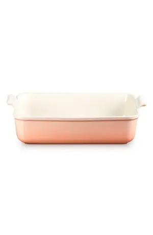 LE CREUSET Heritage Stoneware Deep Lasagna Dish - Peche