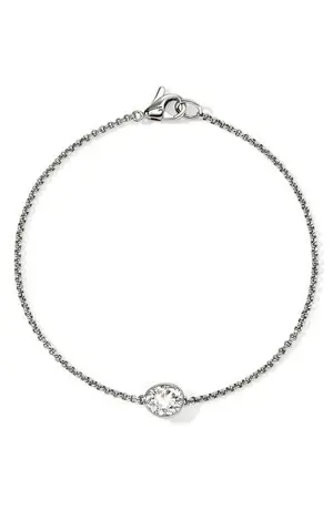 John Hardy Lovestruck™ Bracelet With Lab-grown Diamond - Silver