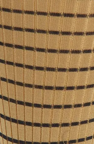 Pantherella Downe Stripe Dress Socks - Sand