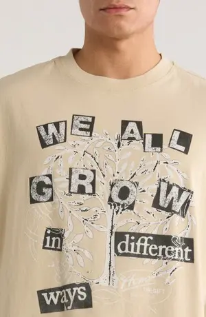 HONOR THE GIFT We All Grow Cotton Graphic T-shirt