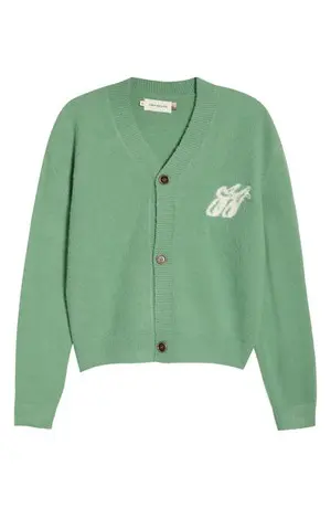 HONOR THE GIFT H Monogram Cardigan - Mint