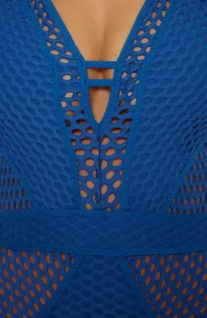 BECCA By Rebecca Virtue Castaway Plunge One-piece Swimsuit