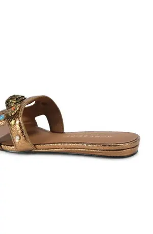 Kurt Geiger Eagle Hardware Slide Sandal