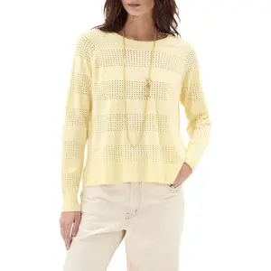 Deluc Creta Openwork Sweater - Butter