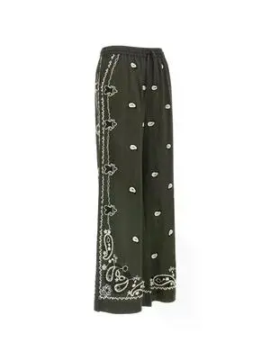 P.a.r.o.s.h Embroidered Flared Trousers