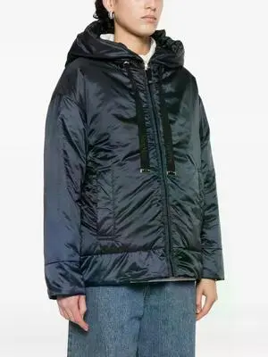 Max Mara Hooded Zip Jacket - Blue