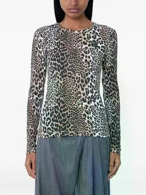 Ganni Straight Hem Blouses