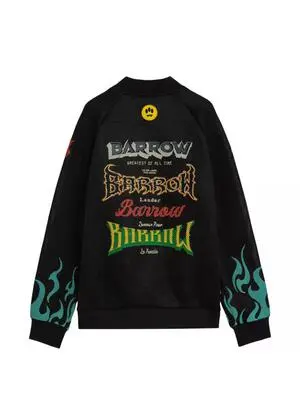 BARROW Long-sleeves Bomber Jacket - Black
