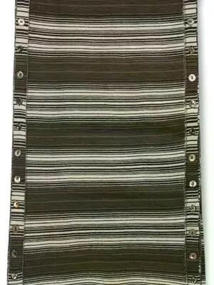 Miss Sixty Striped Maxi Skirt - Brown