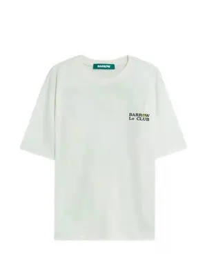 BARROW Round-neck Printed T-shirt - White