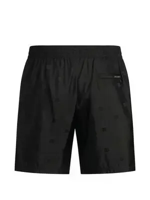 Dolce & Gabbana Logo-pattern Swim Shorts