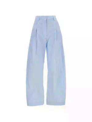 THELATEST Wide-leg Pleated Trousers