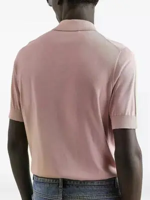 Dolce & Gabbana Button-fastening Short-sleeve Polo Shirt - Pink