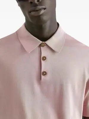 Dolce & Gabbana Button-fastening Short-sleeve Polo Shirt - Pink