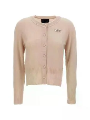 Simone Rocha Crystal Cropped Cardigan