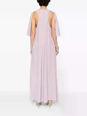 Erika Cavallini Maxi Short-sleeve Dress