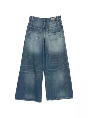 R13 Cotton Wide-leg Jeans