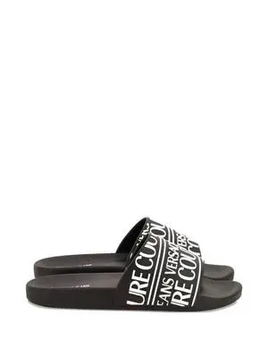 Versace Rubberised Logo Flip-flops