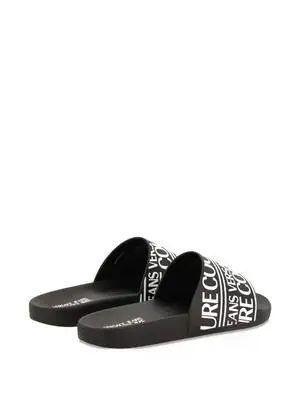 Versace Rubberised Logo Flip-flops