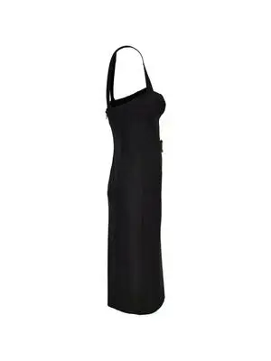 Versace Buckle-detail Dress