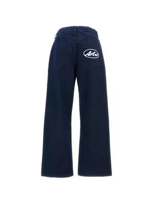 ARTE ANTWERP Five-pocket Wide-leg Jeans - Blue