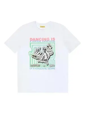 LN-CC X TOY TONICS Graphic-print T-shirt - White
