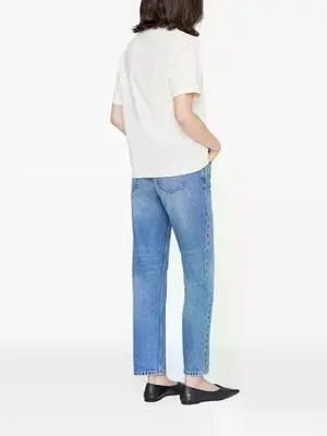 ANINE BING Jaylin Graphic-print T-shirt - Neutrals