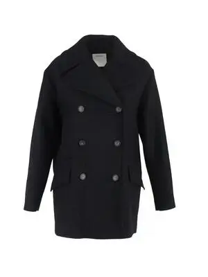 Max Mara Double-breasted Wool Pea Coat