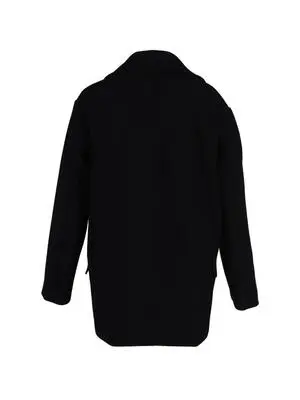 Max Mara Double-breasted Wool Pea Coat