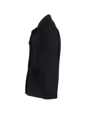 Max Mara Double-breasted Wool Pea Coat