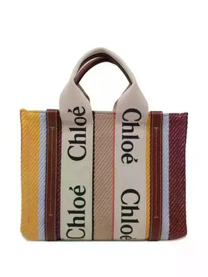 Chloé Small Woody Tote Bag - Neutrals