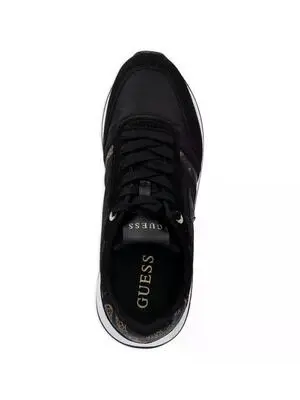 Guess Eagar Logo-print Panelled Sneakers