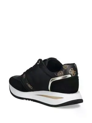 Guess Eagar Logo-print Panelled Sneakers