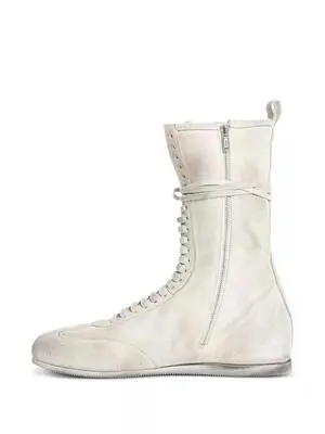 ANN DEMEULEMEESTER Fides High-top Boxing Sneakers