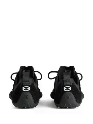 Balenciaga Monday Ultra Logo-lettering Sneakers - Black