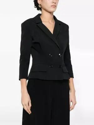 Elisabetta Franchi Belted Double-breasted Jacket