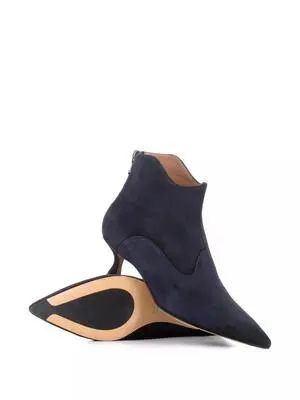 TASSINARI Pointed-toe Ankle Boots - Blue