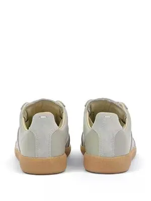 MAISON MARGIELA Replica Suede-panel Sneakers - Grey