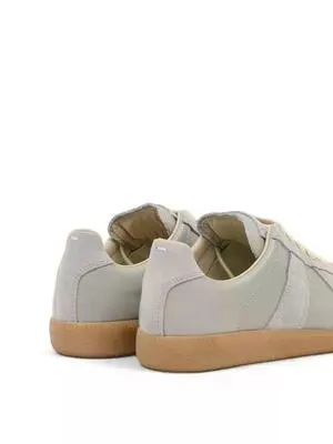 MAISON MARGIELA Replica Suede-panel Sneakers - Grey