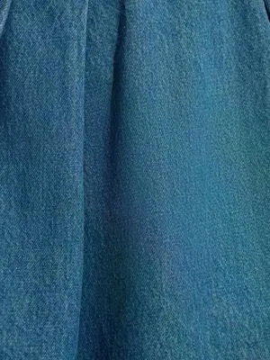 Givenchy Belted Waist Denim Dress