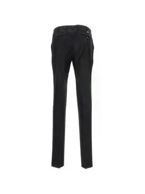 PT TORINO Front-pleats Tailored Trousers