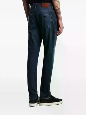 Emporio Armani J05 Five-pocket Jeans - Blue